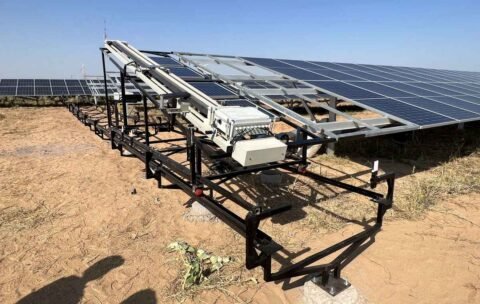 Mobile Docking Station For Solar Plants | Solabot Technologies