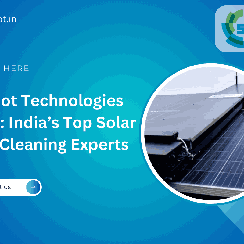 Best Automatic PV Panel Cleaning Robots in India | Solabot