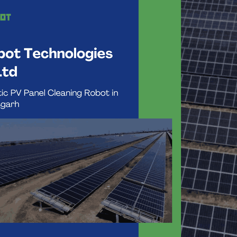 Automatic Solar Panel Cleaning System Machine in India
