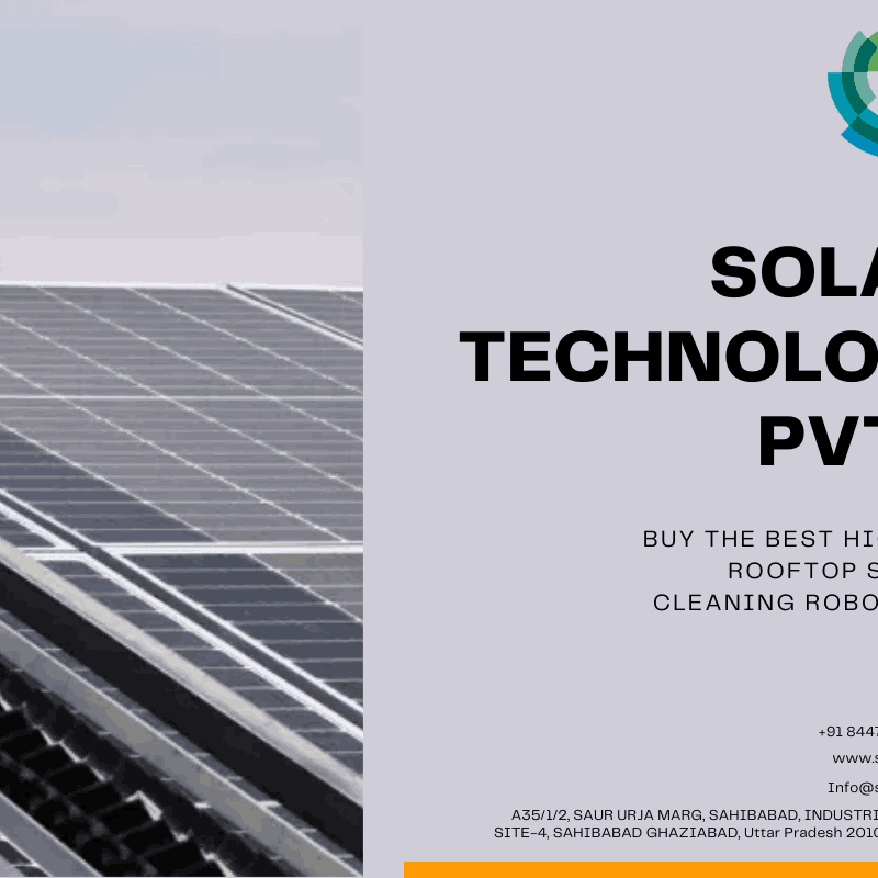 Automatic Solar Panel Cleaning System Machine in India