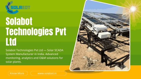 Trusted Solar SCADA System Manufacturer in India | Solabot